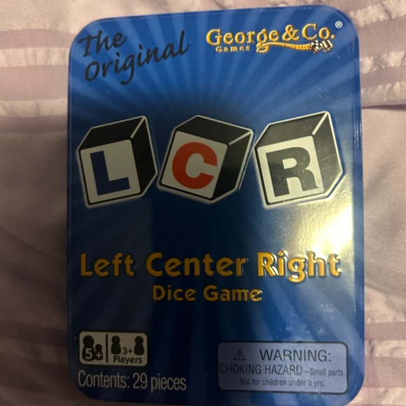 Games | Left Right Center Dice Game | Poshmark